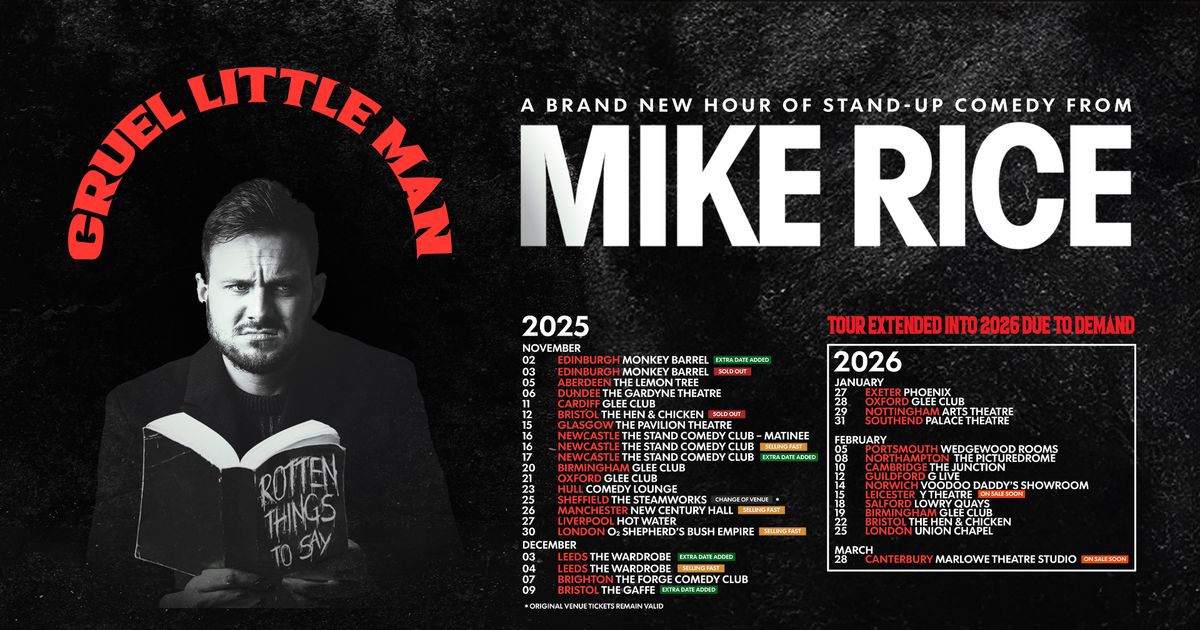 Mike Rice | What's On | Lowry